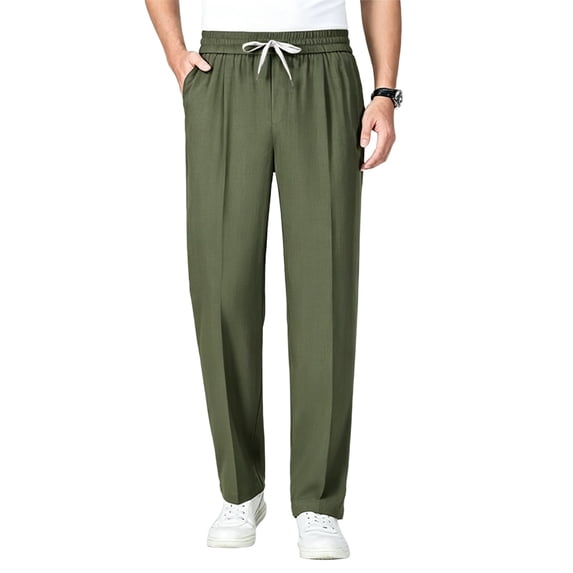 Boyscolos Men's Lightweight Loose Fit Casual Sweatpants with Elastic ...