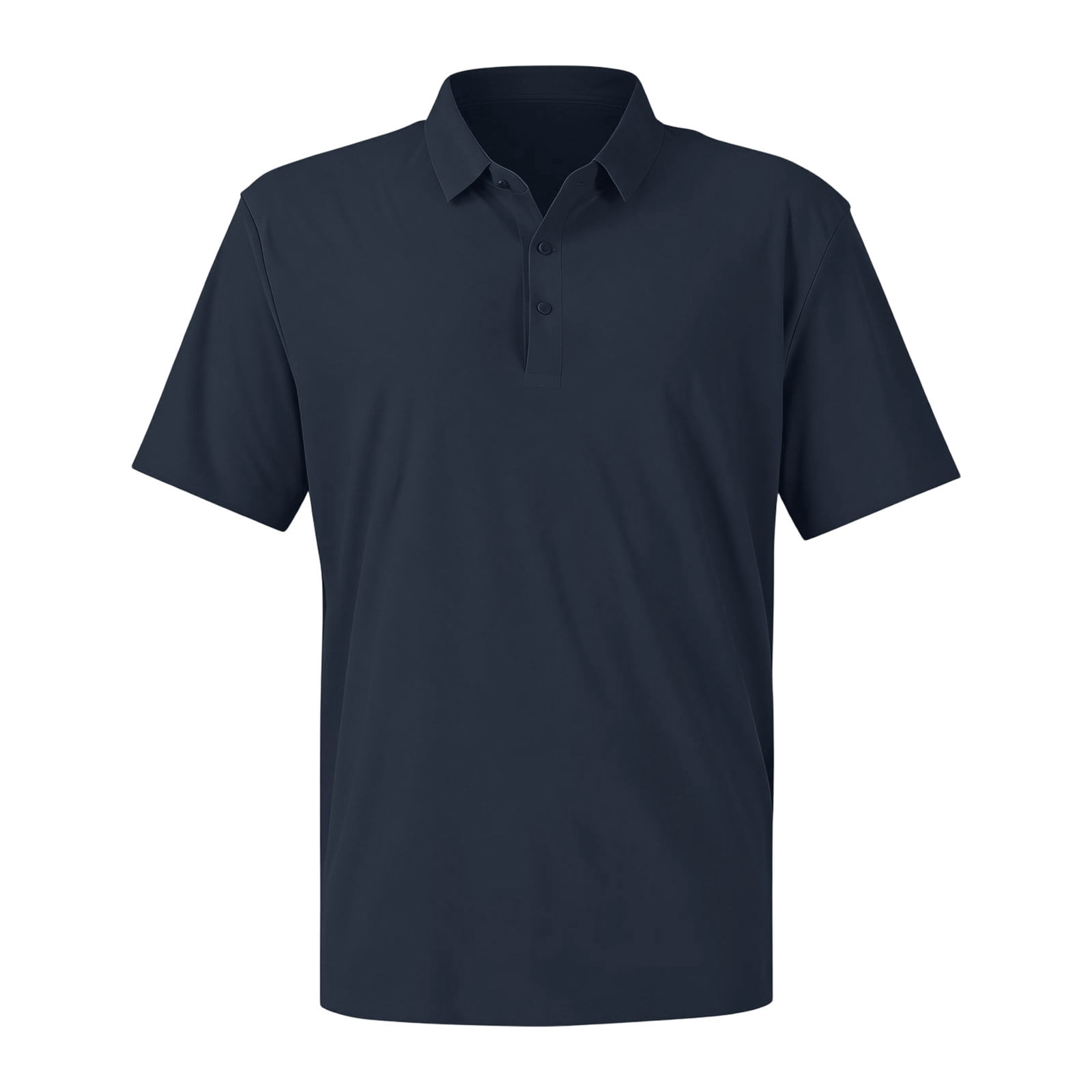 Boyscolos Men's Slim Fit Lightweight Breathable Knit Short Sleeve Polo ...