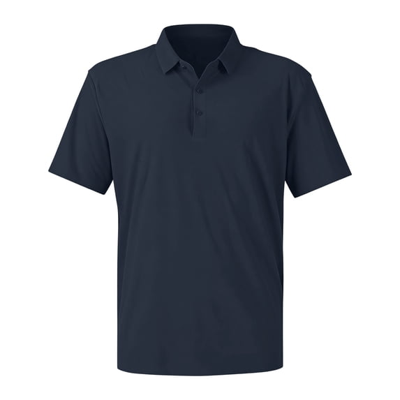Boyscolos Men's Slim Fit Lightweight Breathable Knit Short Sleeve Polo ...
