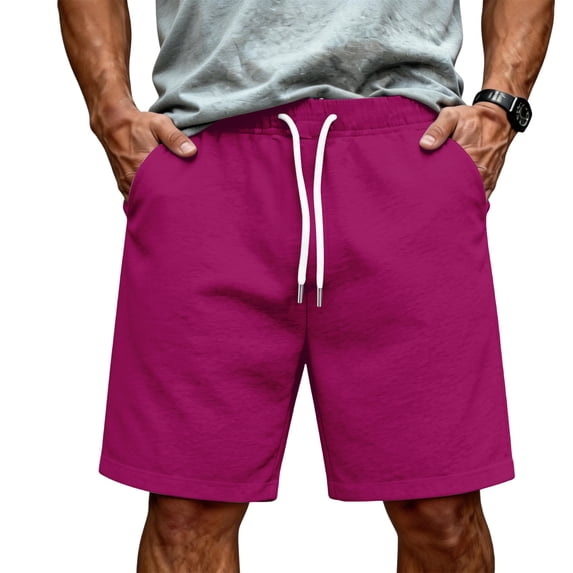 Boyscolos Shorts for Men Bermuda Summer Casual Baggy Beach Sport Wear ...