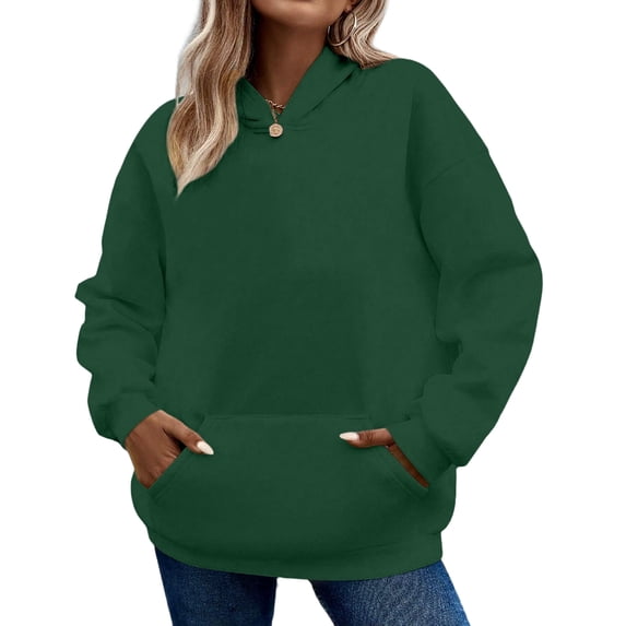 Boyscolos Womens Oversized Hoodies Casual Loose Fit Long Sleeve Hooded ...