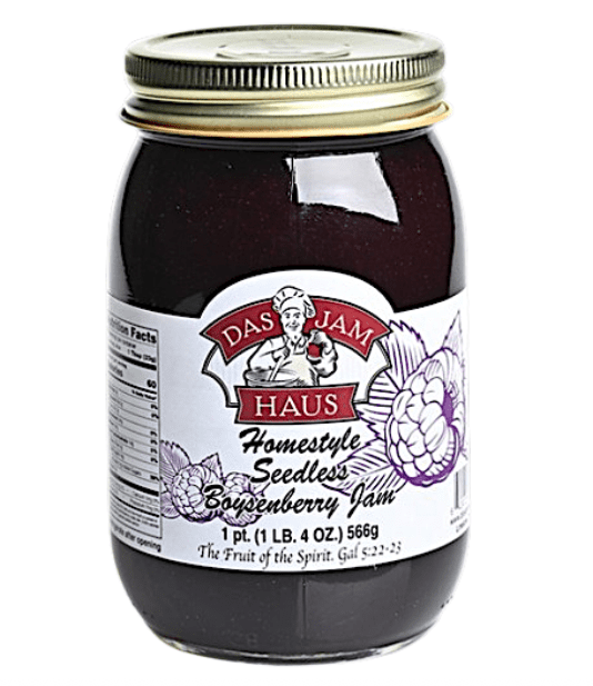 Boysenberry Seedless Southern Jams, 1 Pint Jar 1 lb 3 oz (538g) ALL ...