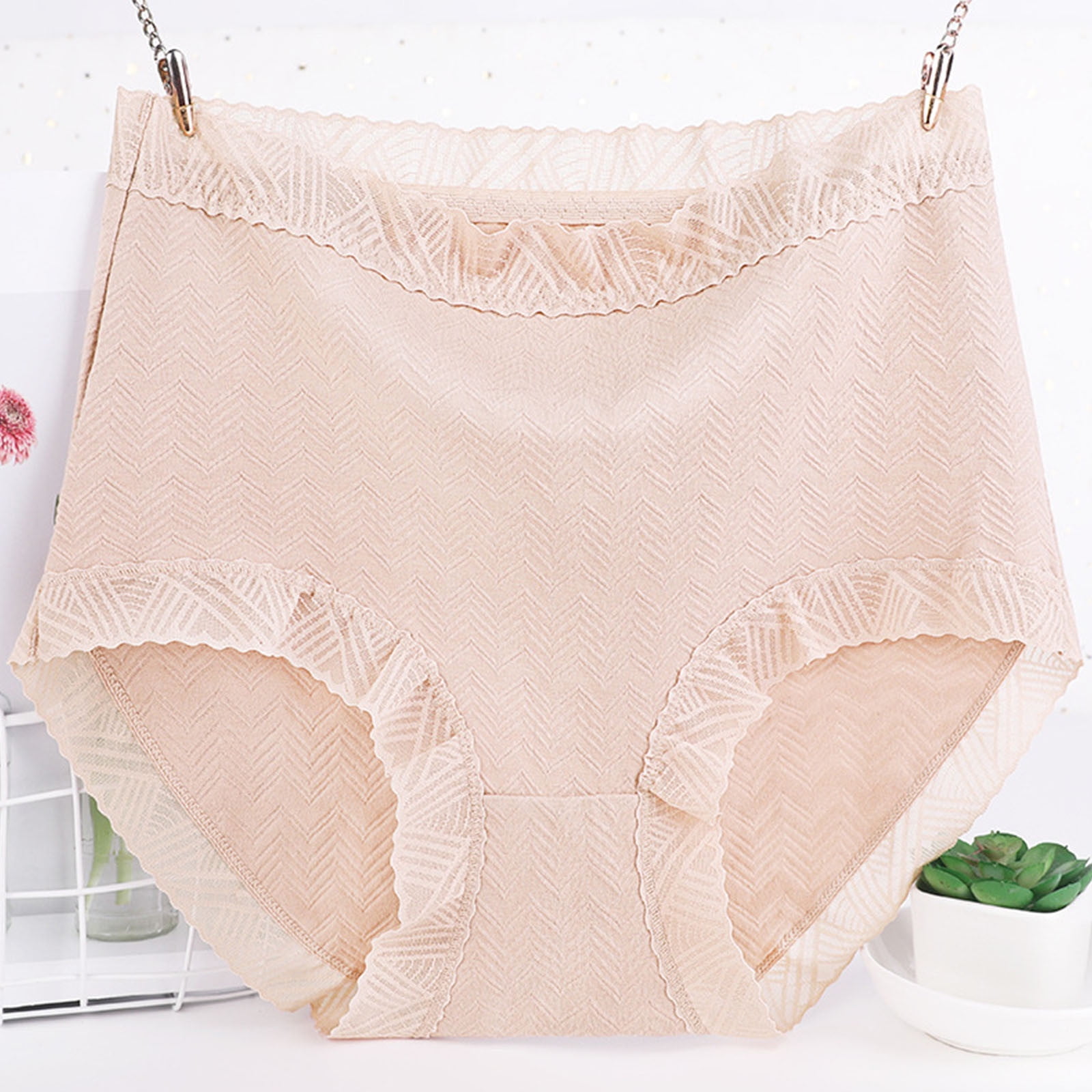 High Waist Full Coverage Cotton Panties Briefs ZENUTA Women's Cotton ...