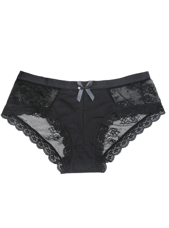 Black Bow Underwear