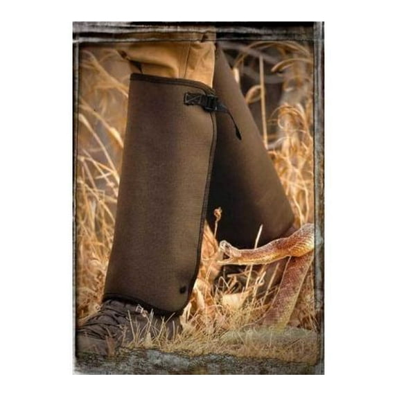 Boyt Snake Chaps 9000/BR/REG Rattler Snake Gaiters Brown Regular ...