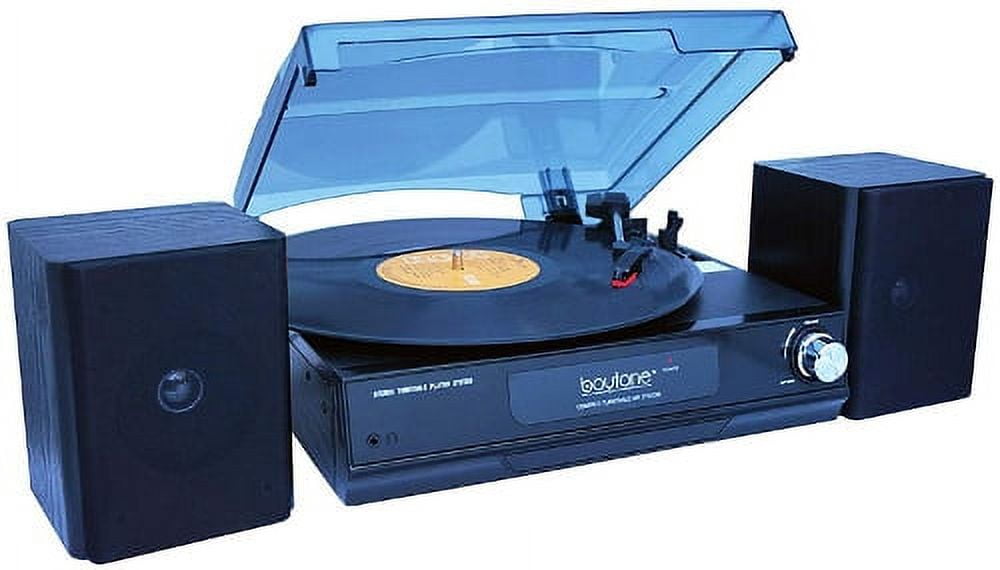 Boytone BT-14TBB-SP Full Size Turntable Record player with separate ...