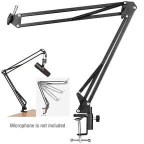 Wide Selection of Microphone Boom Arms for Streaming and Recording