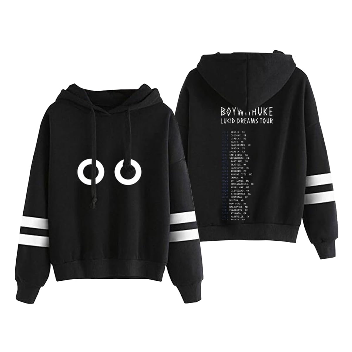 Boywithuke 2024 Lucid Dreams Tour Merch Hoodie Unisex Hooded Sweatshirt ...
