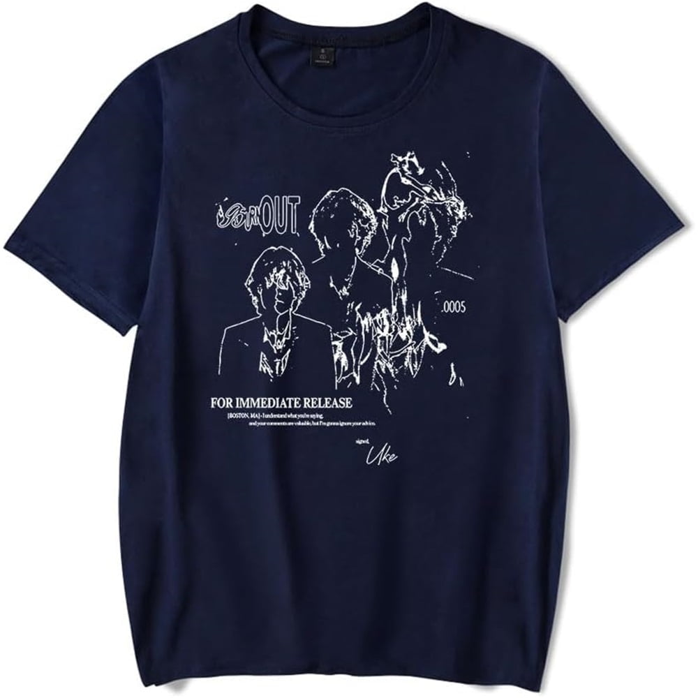 Boywithuke Burnout Merch Short Sleeve T-shirt Unisex Fashion Crew Neck ...