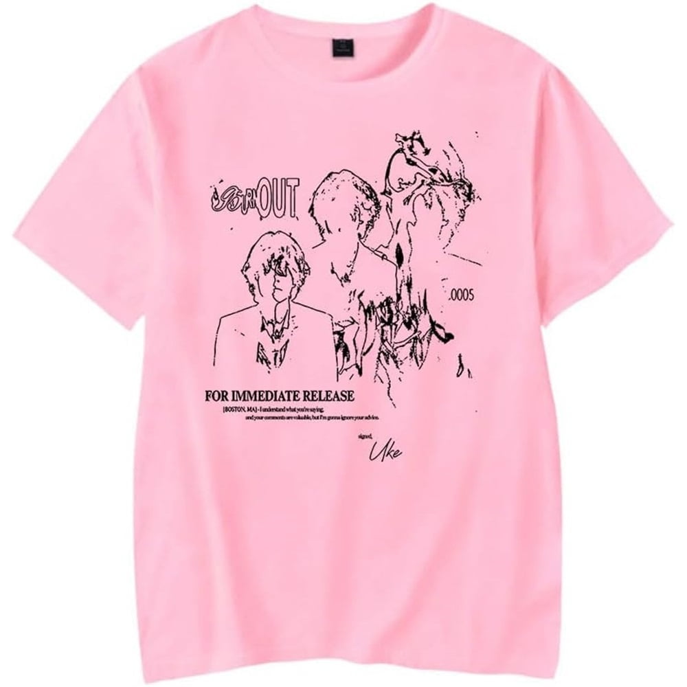 Boywithuke Burnout Merch Short Sleeve T-shirt Unisex Fashion Crew Neck ...