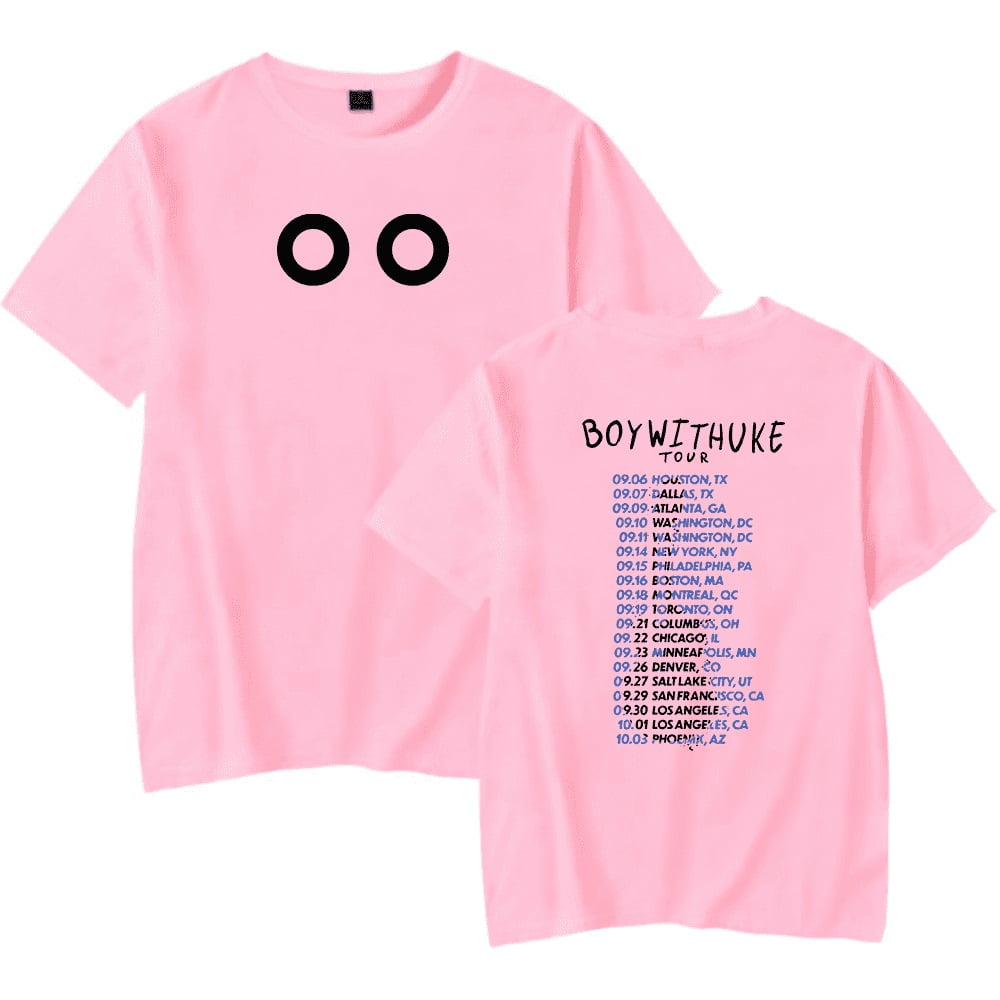 Boywithuke Burnout Merch T-shirt Summer Cool Unisex Short Sleeves Time ...