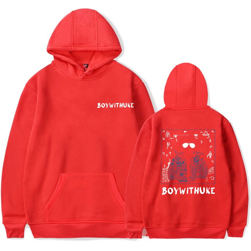 Boywithuke Hoodie Logo Print Merch For Men/Women Unisex Winter Long ...