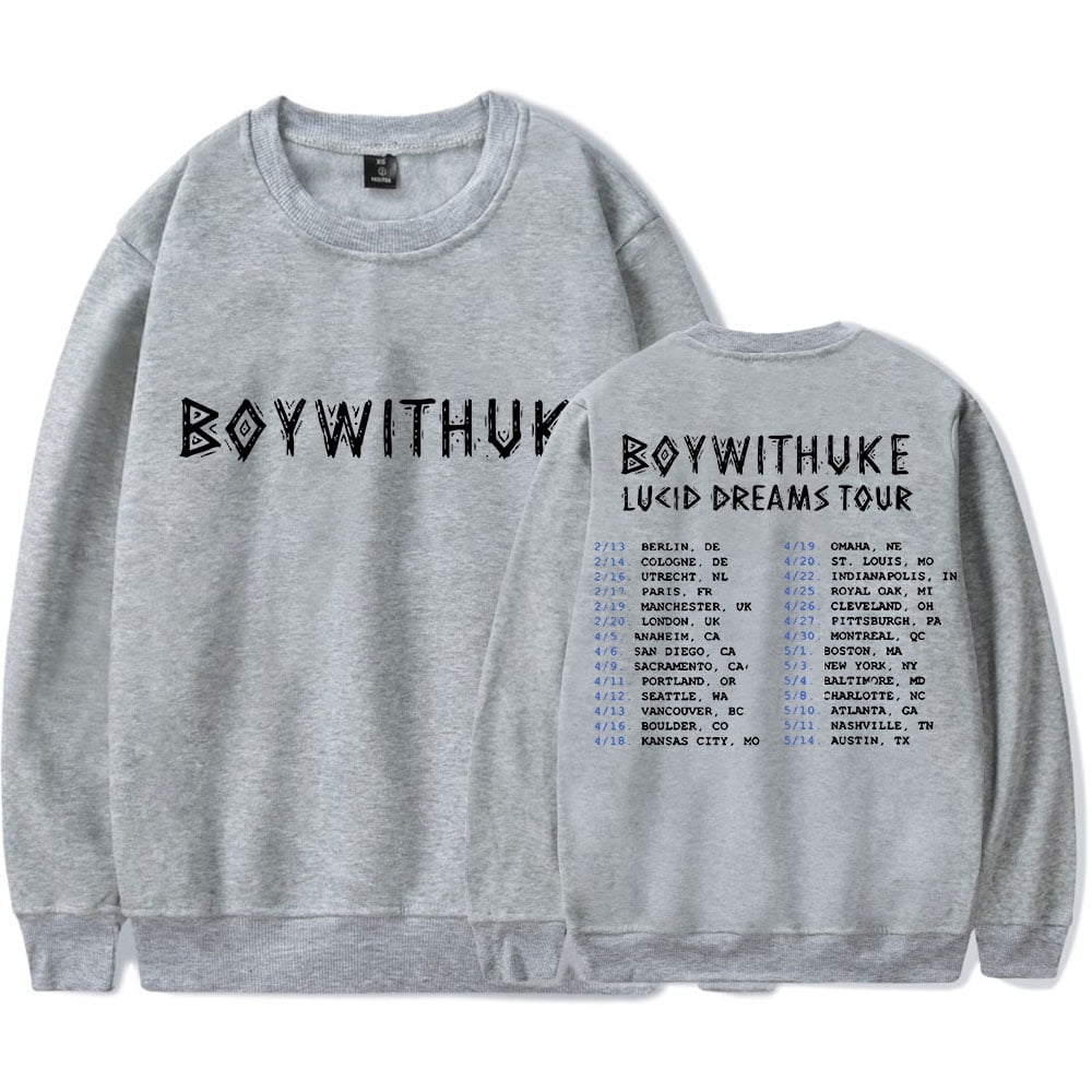 Boywithuke Merch 2024 Lucid Dreams Tour Crewncek Sweatshirt Merch ...