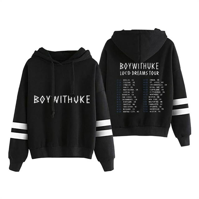 Boywithuke Merch 2024 Lucid Dreams Tour Hoodie Unisex Hooded Sweatshirt ...