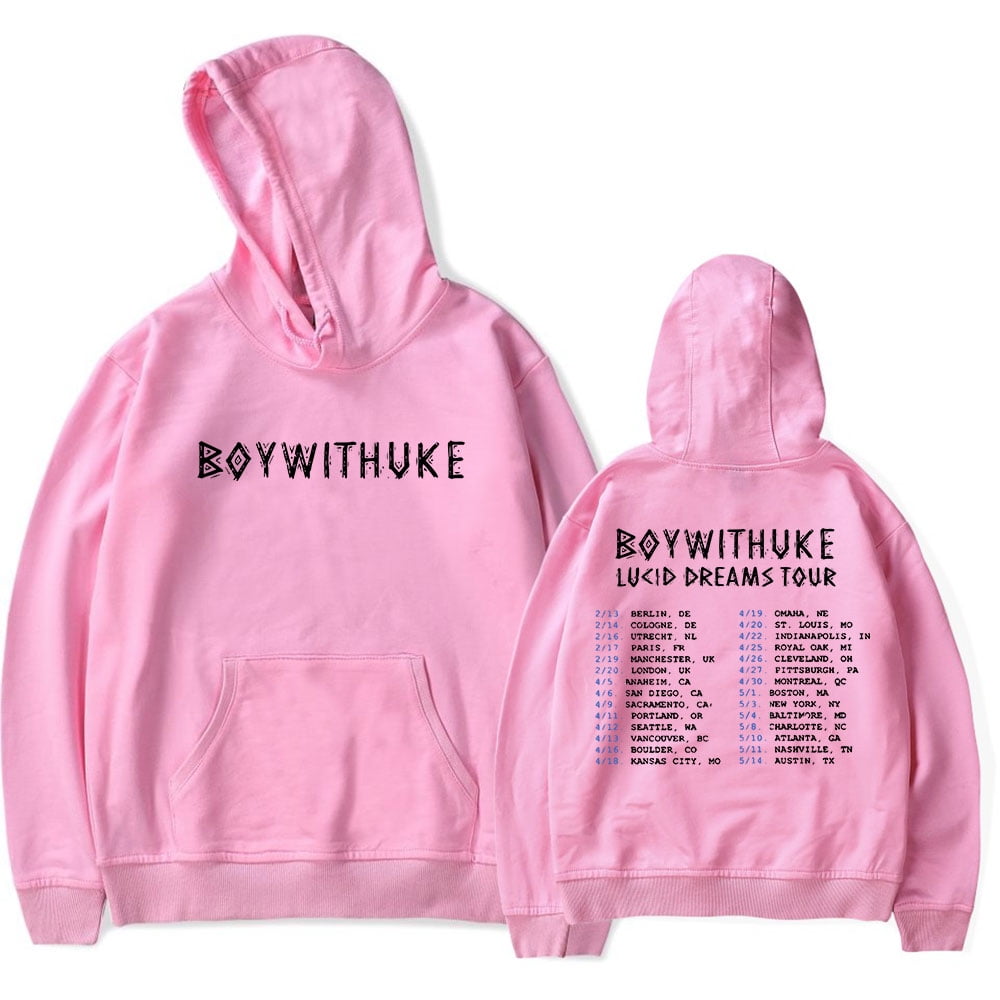 Boywithuke Merch 2024 Lucid Dreams Tour Hoodie Women Men Long Sleeve ...