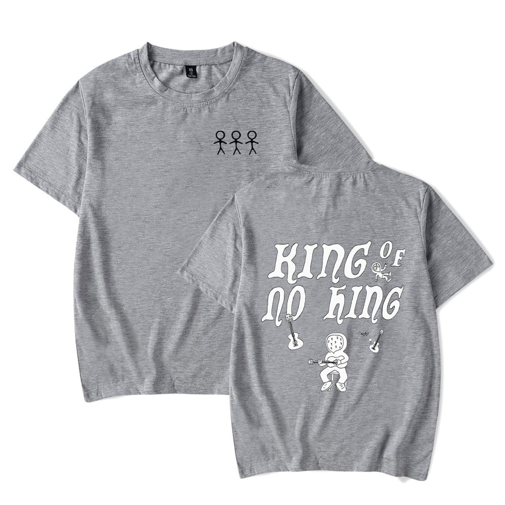 Boywithuke Merch King Of Nothing T-shirt Fashion Classic Short Sleeves ...