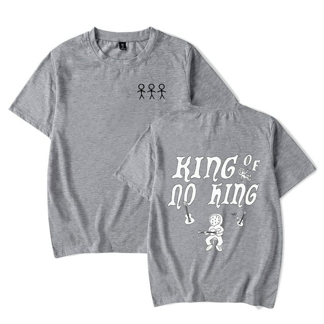 Boywithuke Merch King Of Nothing T-shirt Fashion Classic Short Sleeves ...