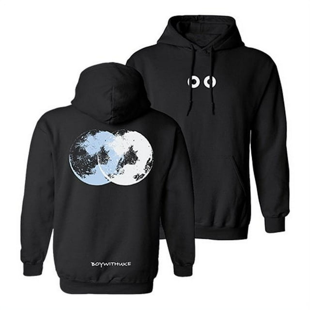 Boywithuke Moon Black Merch Pullover New Logo Hoodies MenWomen Casual ...