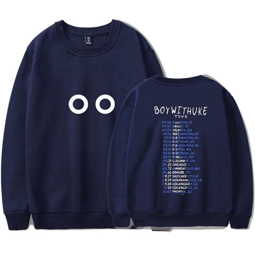Boywithuke Sweatshirt Long-Sleeved Top Streetwear Pullover - Walmart.com