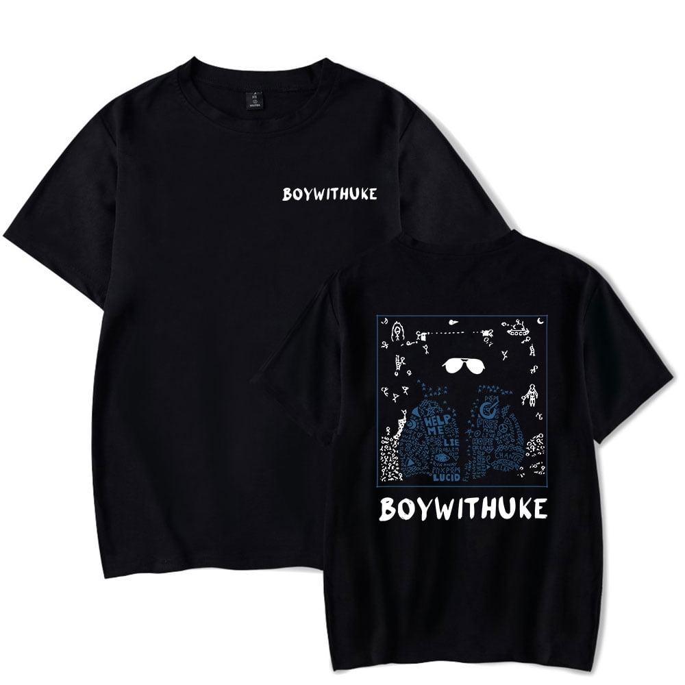 Boywithuke T-Shirt Unisex Short Sleeve Round Neck Tee Streetwear ...