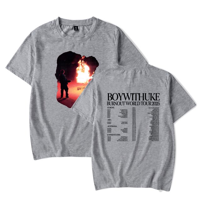 Boywithuke T-Shirt Unisex Short Sleeve Round Neck Tee Streetwear ...