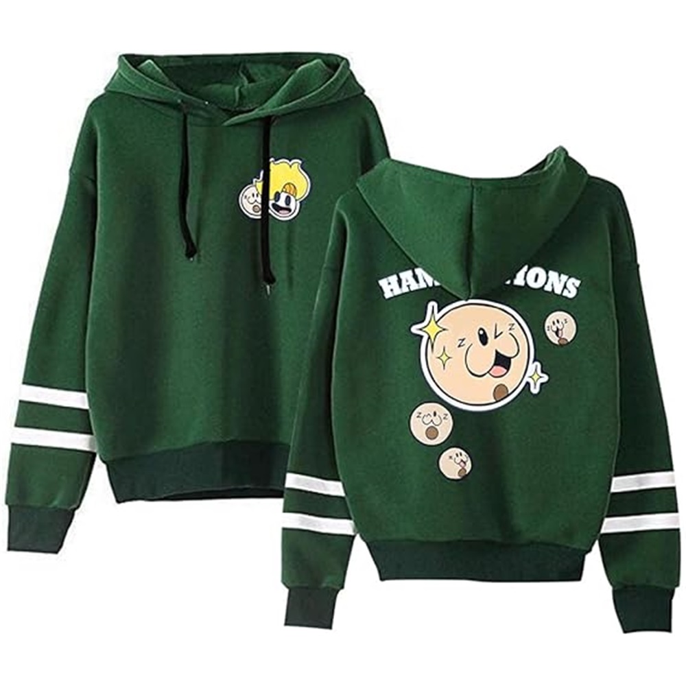 Haminations Hoodie Harajuku Print Unisex Casual Tops Sweatshirts ...