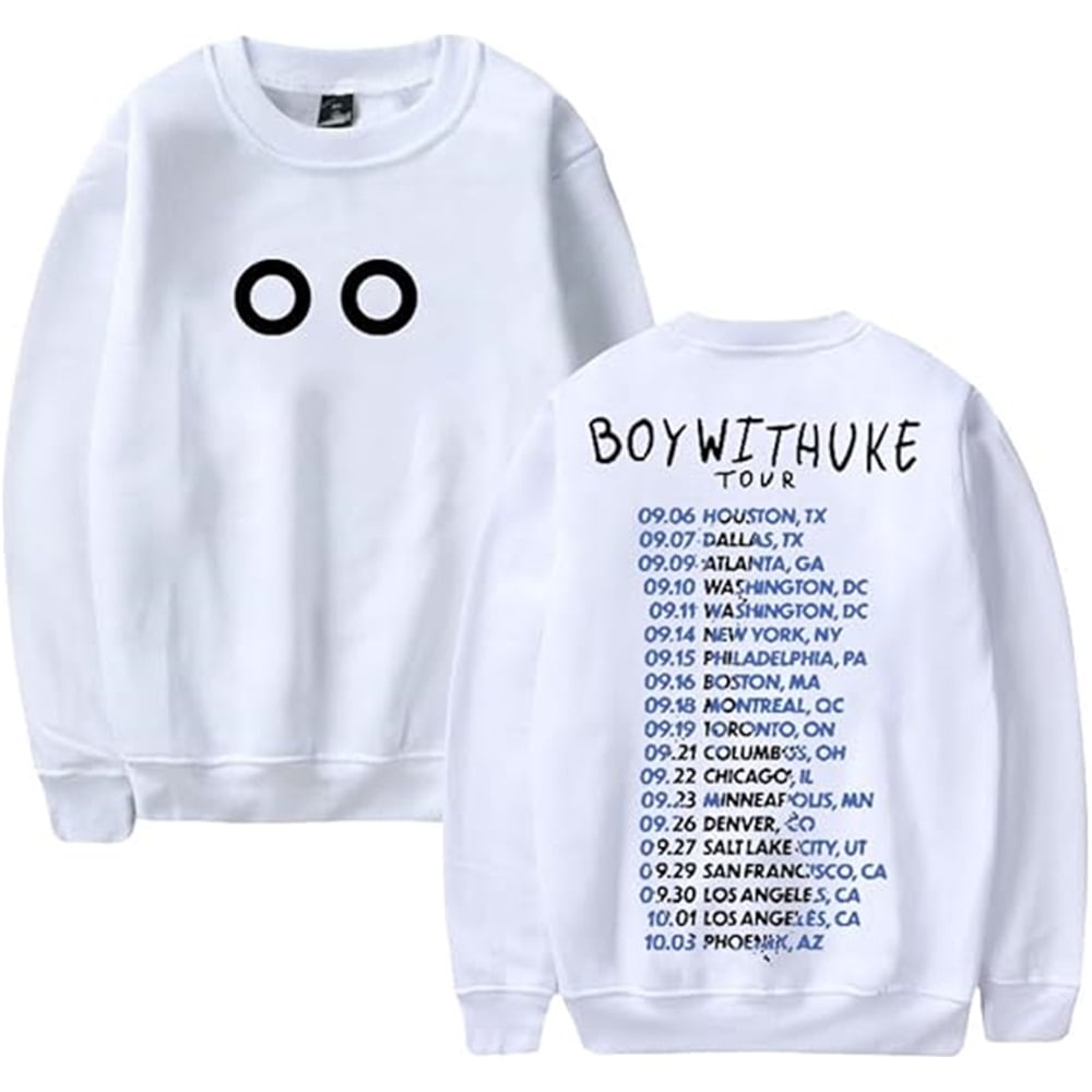 Boywithuke Tour 2024 Merch Crewneck Long Sleeve Streetwear Women Men ...