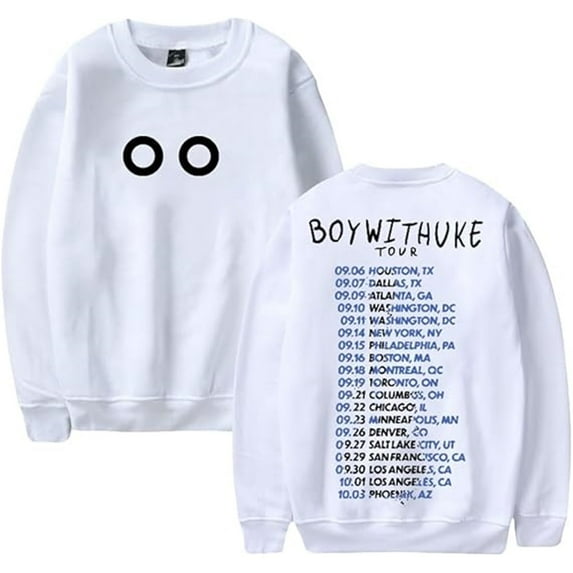 Boywithuke Tour 2024 Merch Crewneck Long Sleeve Streetwear Women Men ...