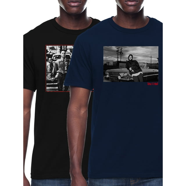 Boyz N The Hood Men's & Big Men's Ice Cube and Impala Graphic Tee ...