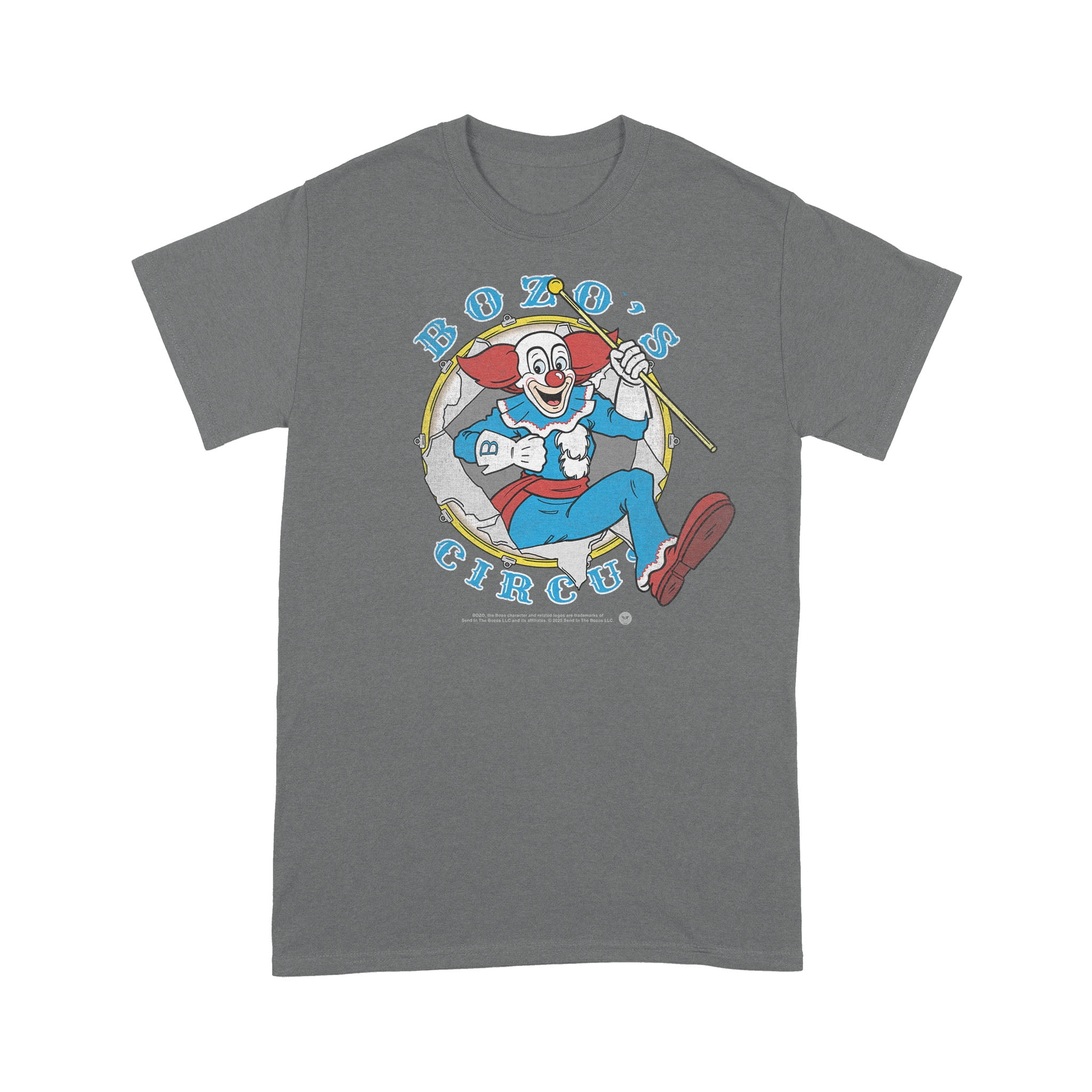 Bozo the Clown - Bozo's Circus Distressed Vintage T-Shirt - Walmart.com