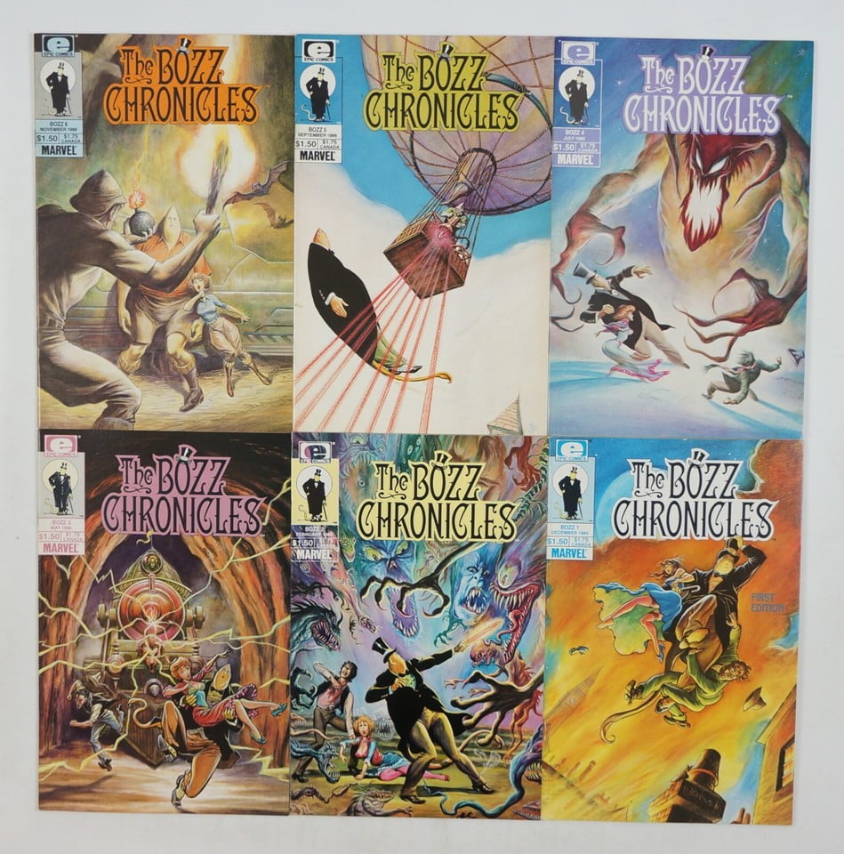 Bozz Chronicles #1-6 VF/NM complete series Marvel - David Michelinie ...