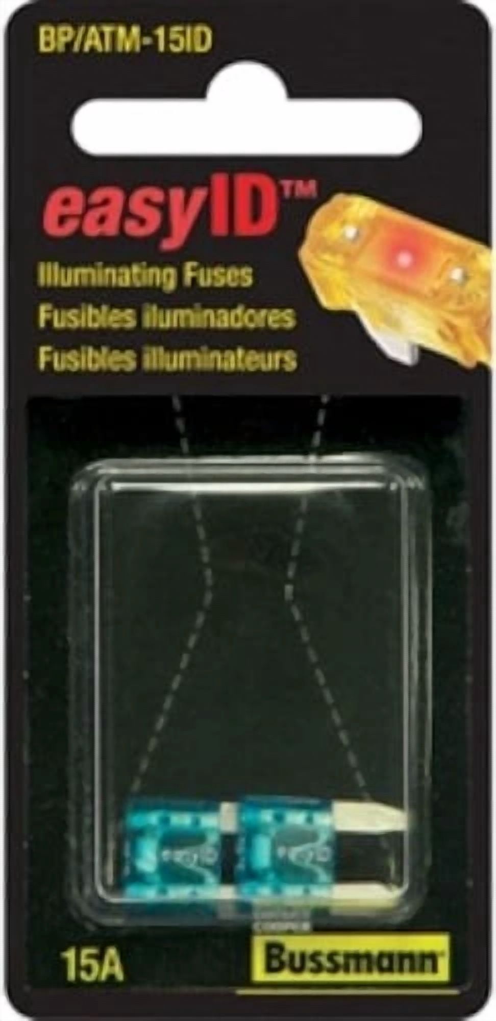 Bp/Atm-7-1/2Id Easy Id Atm Blade Fuse With Led Blown Fuse Indicator, 2 ...