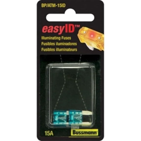 Bp/Atm-7-1/2Id Easy Id Atm Blade Fuse With Led Blown Fuse Indicator, 2 ...