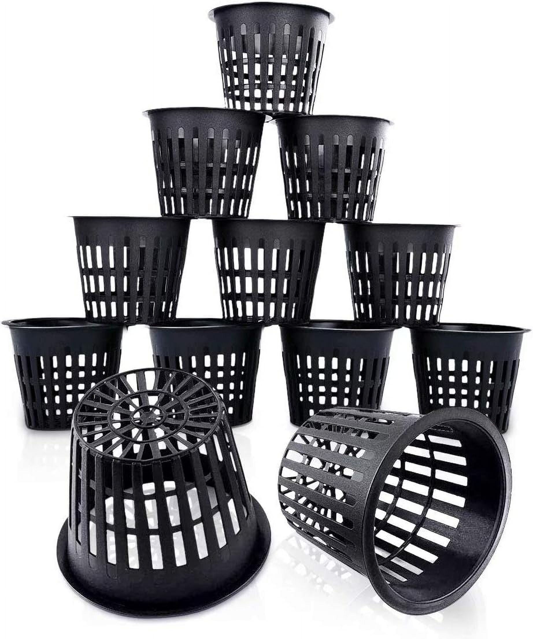 Bpa-Free Plastic Net Pots For Versatile Media Compatibility And Easy ...
