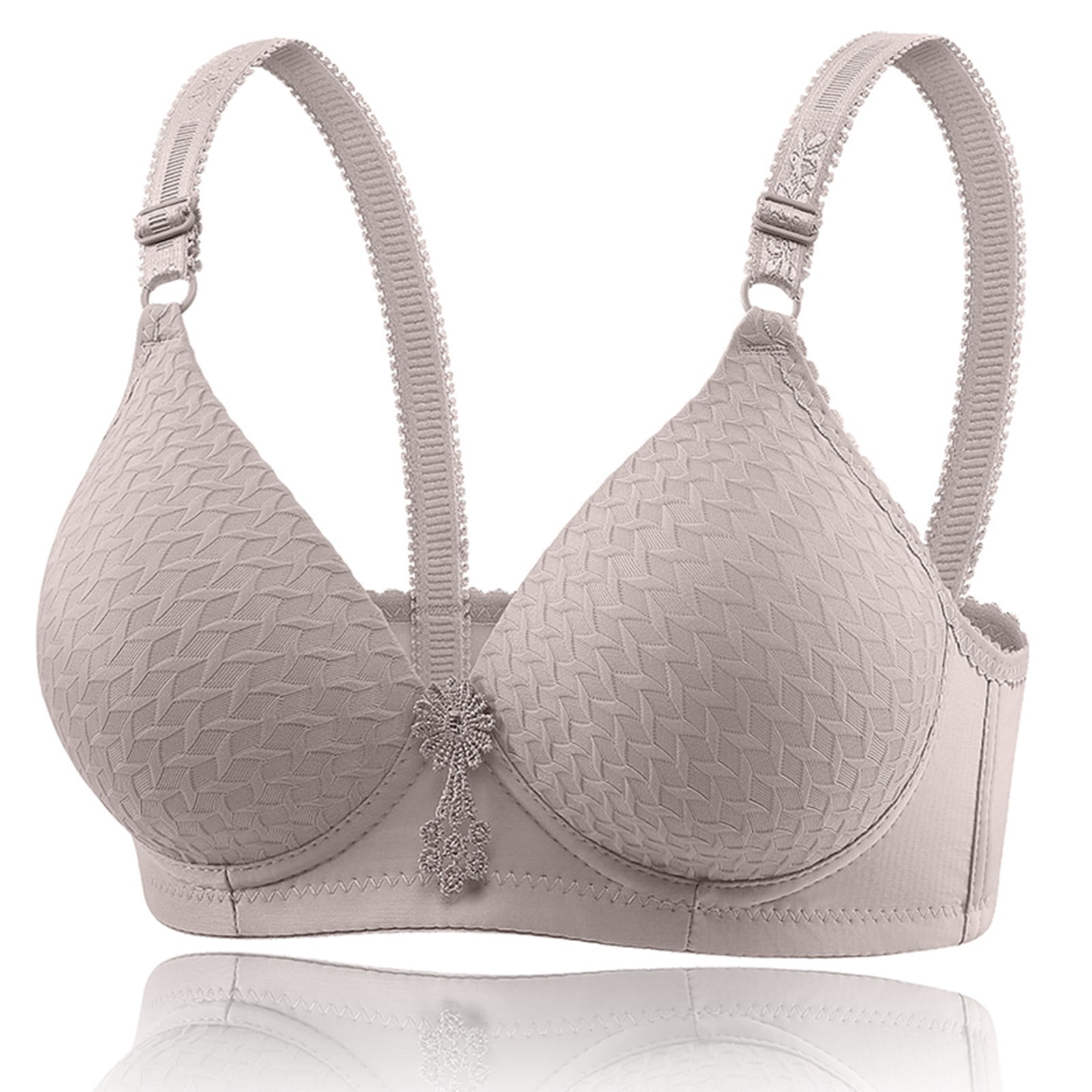 Bpmpbo Bras for Women, Plus Size Printing Bras Thin Style Breathable ...