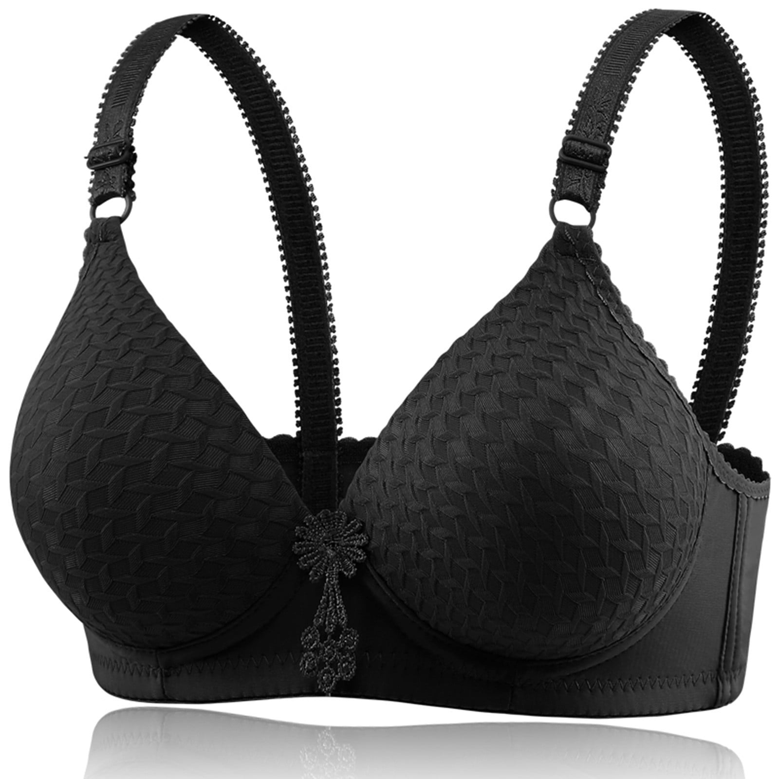 Bpmpbo Bras for Women, Plus Size Printing Bras Thin Style Breathable ...