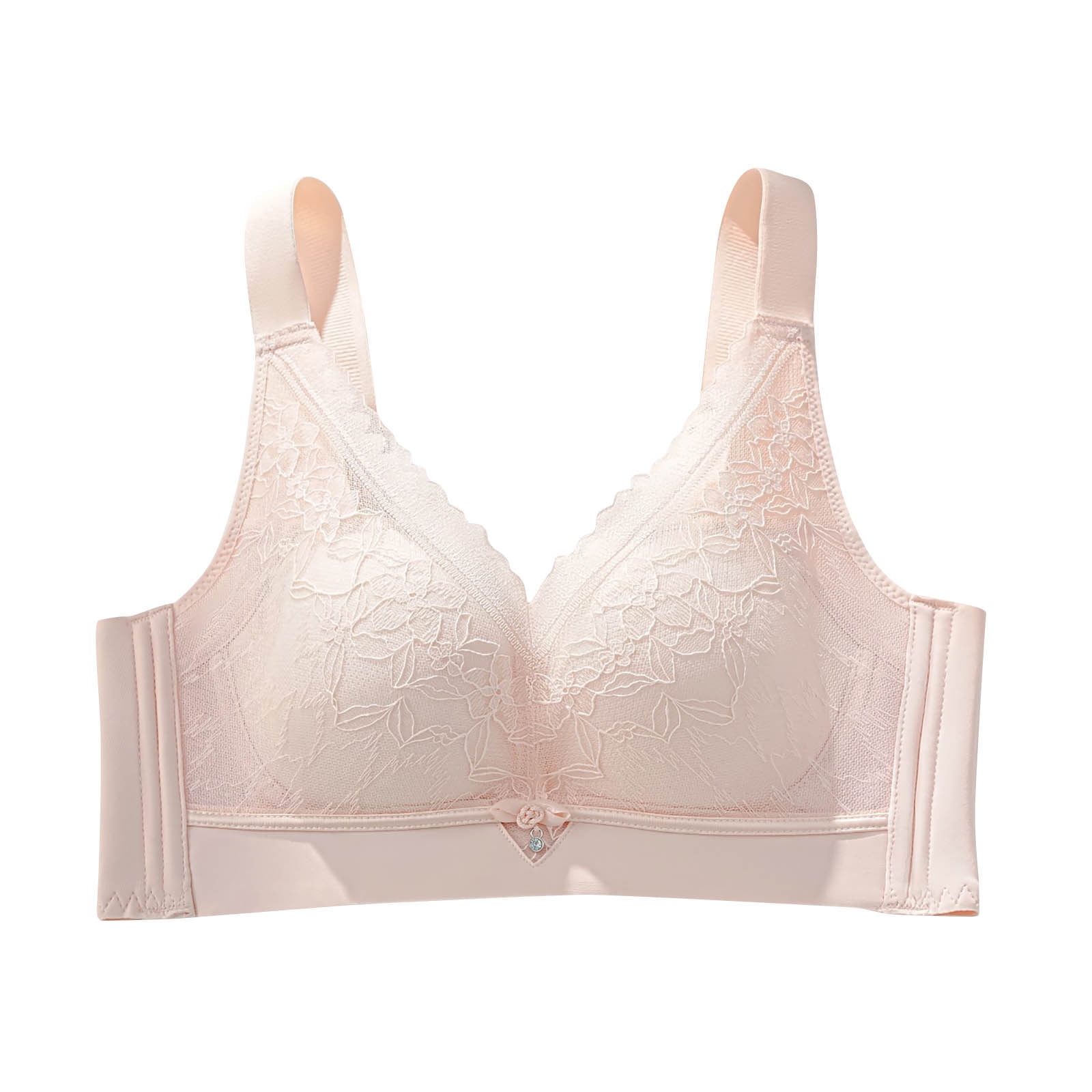 Bpmpbo Bras for Wome Thin Adjustable Cover Wireless Push up Bra,Women's ...