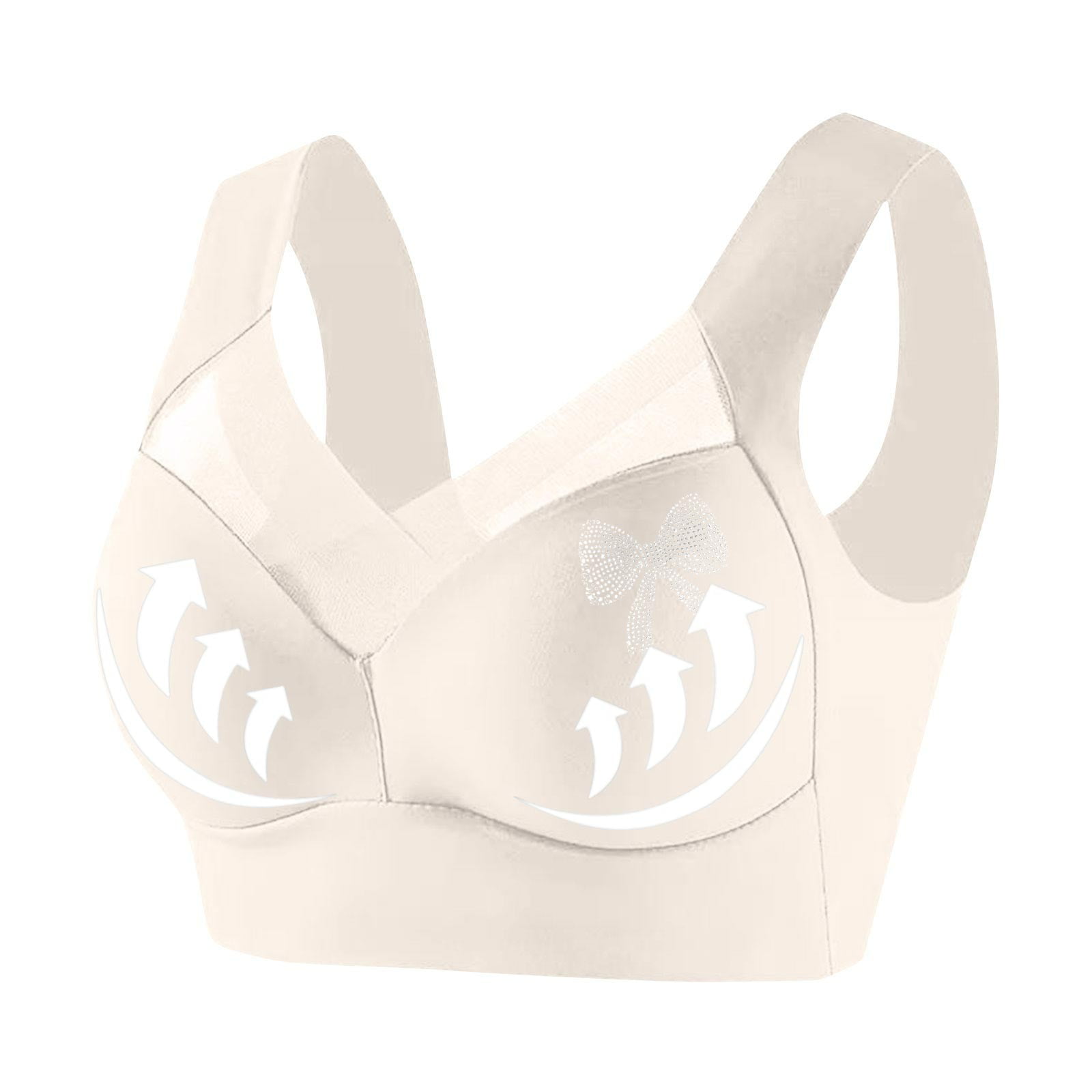 Bpmpbo Summer Bras for Women 2025，Women's Strapless Lace Underwear With ...