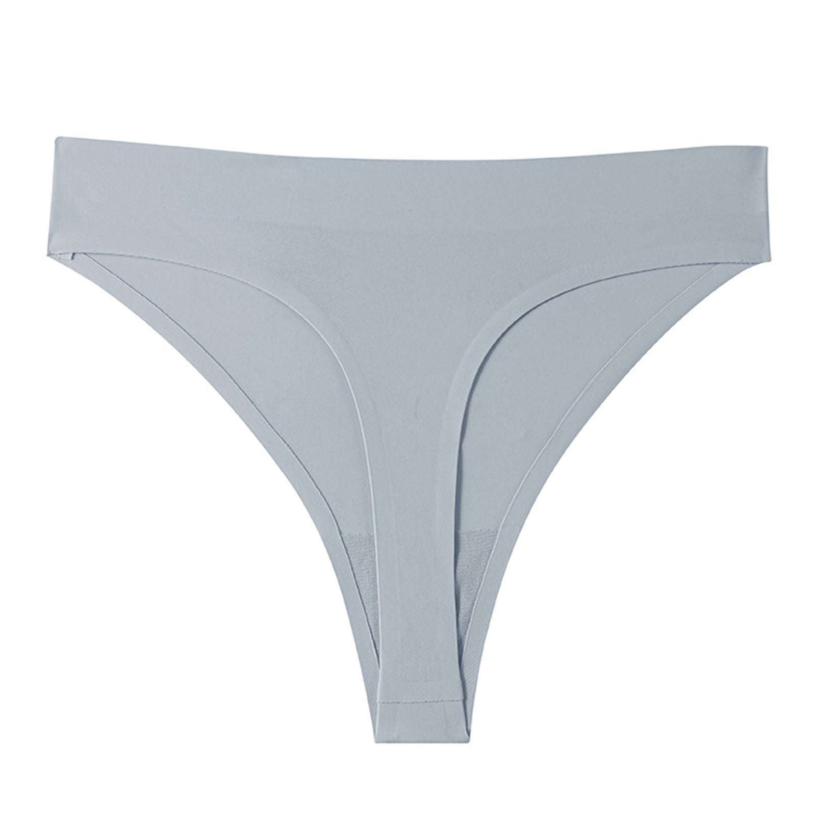 Bpmpbo Women's Seamless Panties Large Size High Waist Underwear Thongs ...