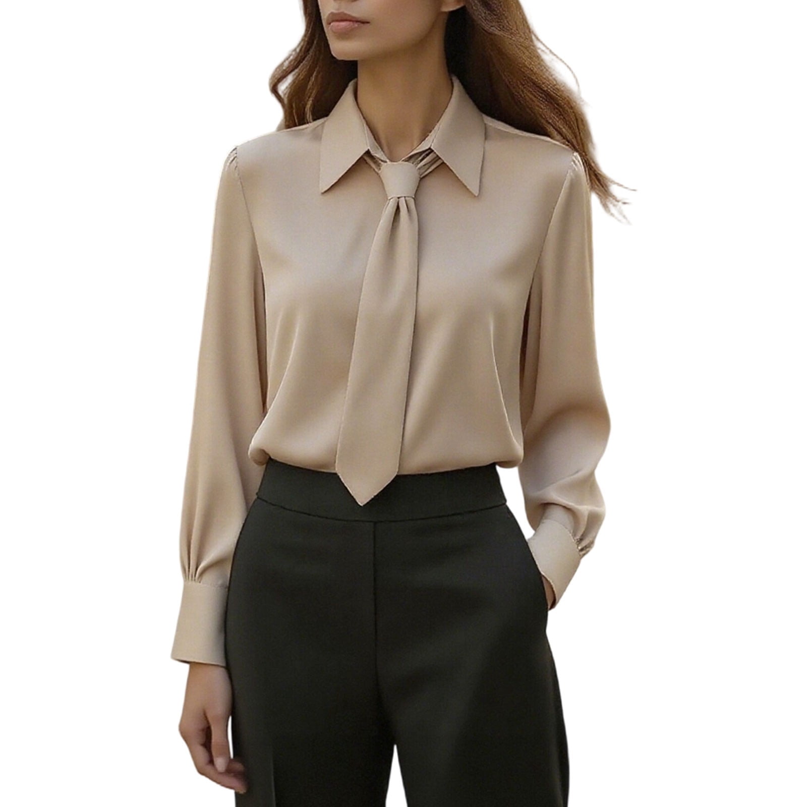 Exciting Women S Tie Neck Blouse Images