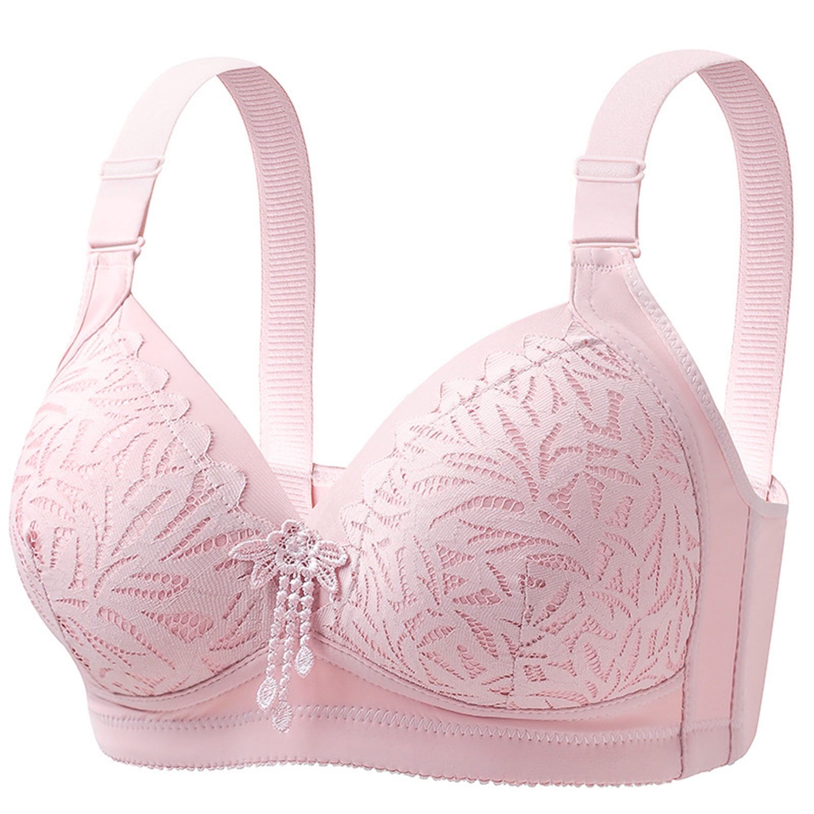 Bpmpbo Women's Underwire Unlined Bra Minimizers Non-Padded Full ...