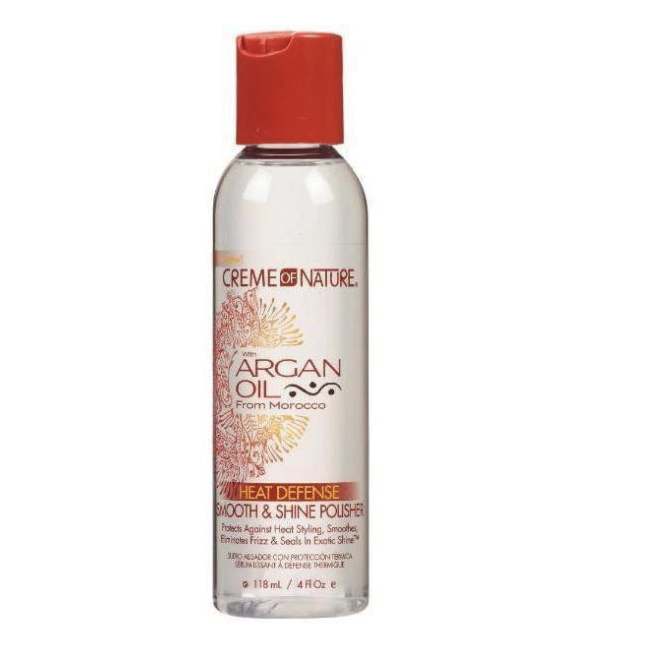 Bpolished Beauty Supply Creme of Nature Argan Oil Heat Defense Smooth ...