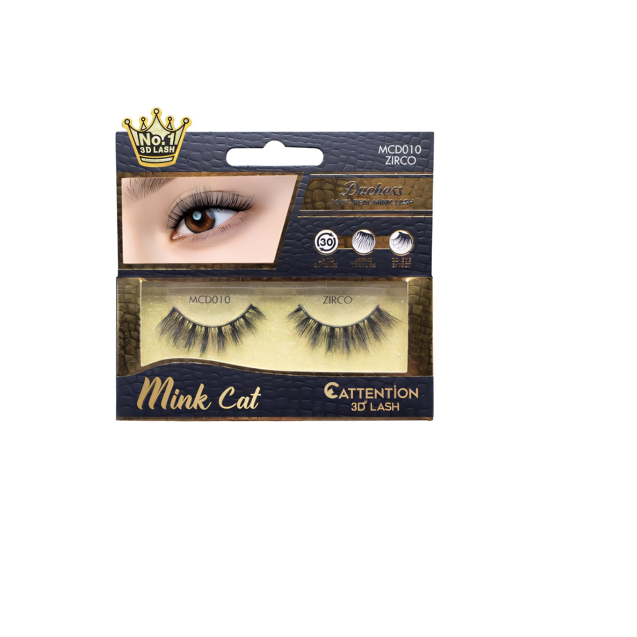 Bpolished Beauty Supply Ebin Mink Cat 3d Lashes (Assorted Kinds ...