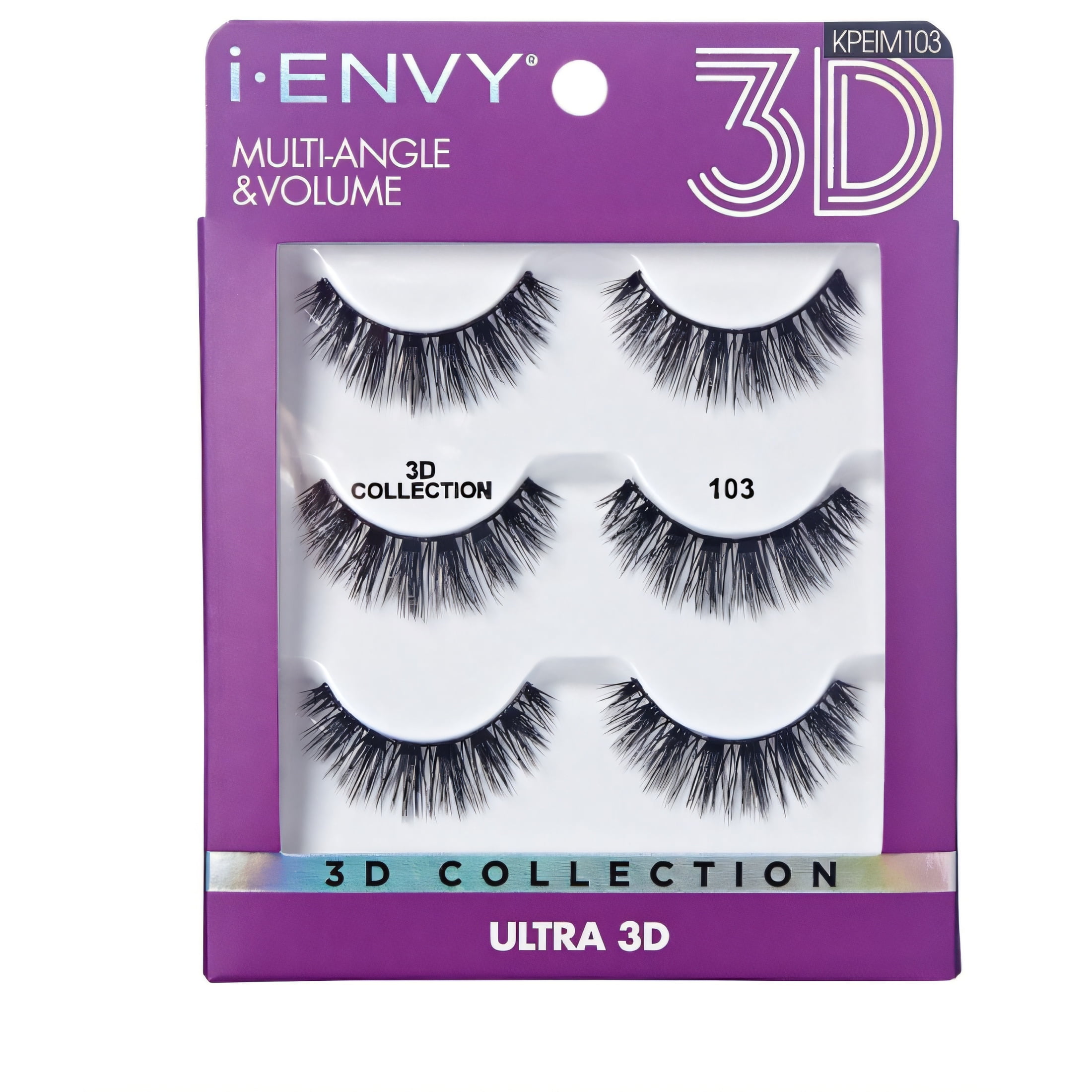 Bpolished Beauty Supply Ienvy 3d Multi 3d Lash #Kpeim103 - Walmart.com