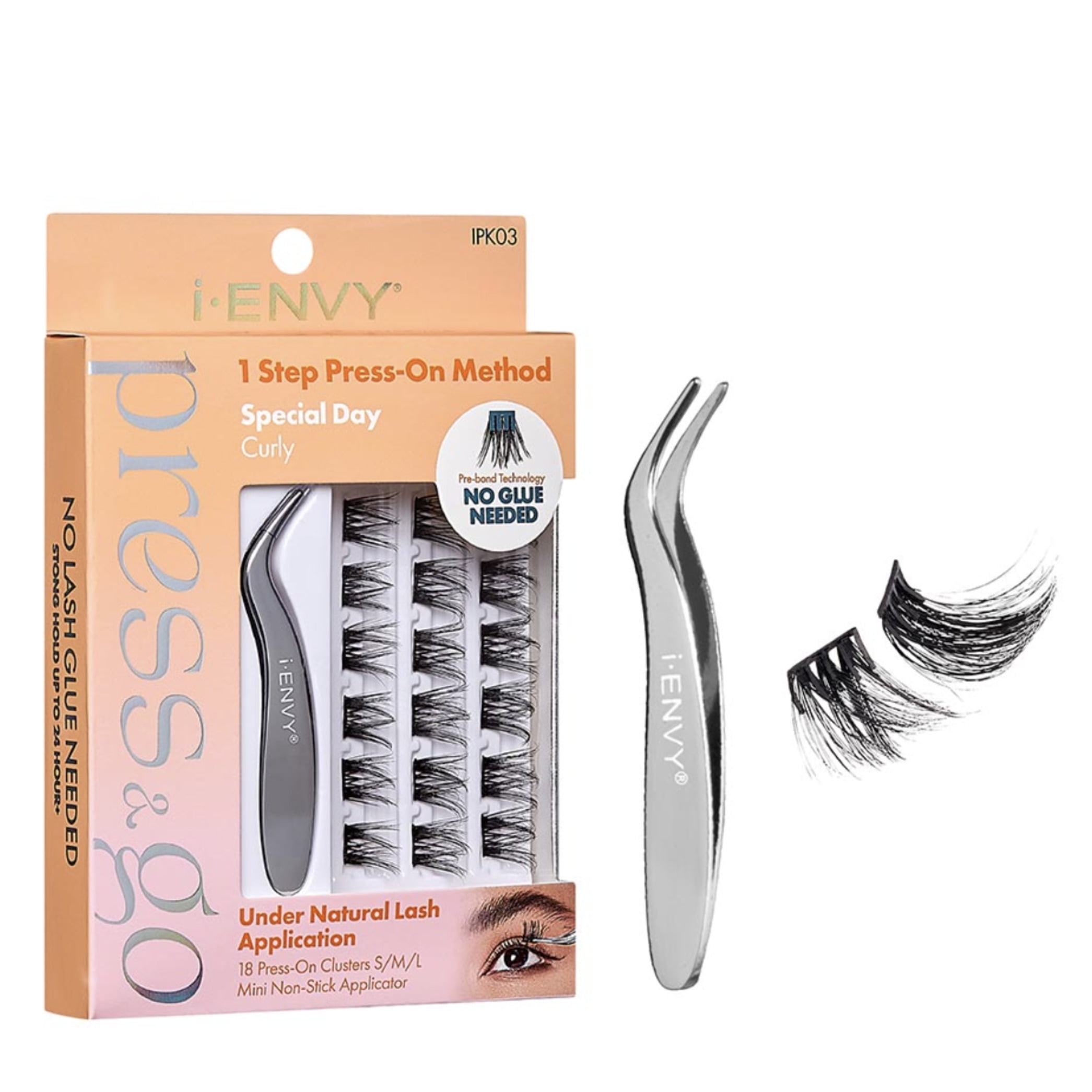 Bpolished Beauty Supply Ienvy Press & Go Lashes (10 Styles & Kits ...