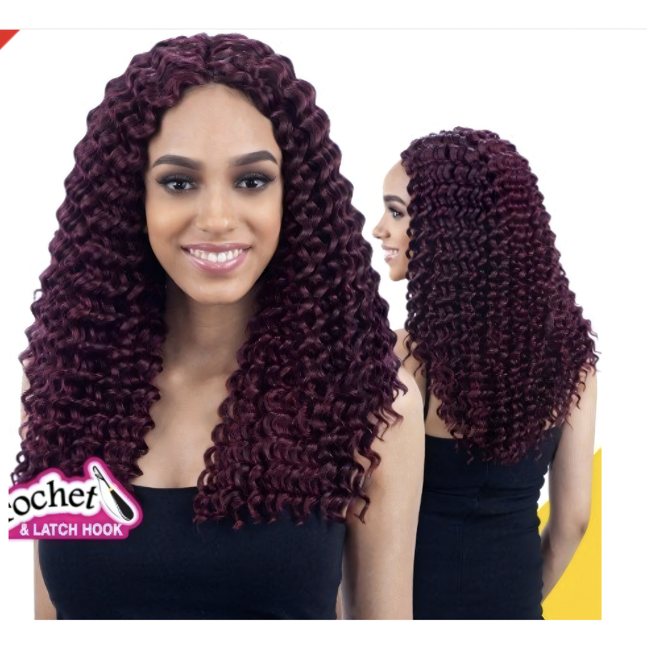 Bpolished Beauty Supply Shake N Go Freetress Crochet Braid - Deep Twist ...