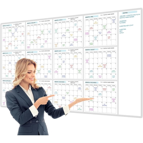 Laminated Gigantic Wall Calendar - Walmart.com