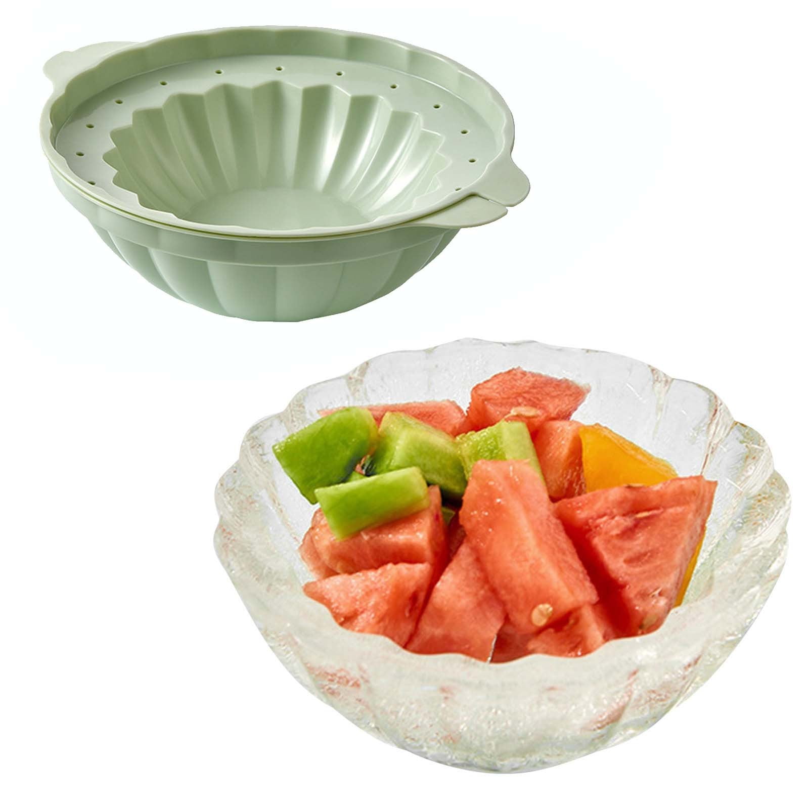 Bpyeka Ice Trays for Freezer Dessert Bowl DIY Ice Cream Bowl Kitchen ...