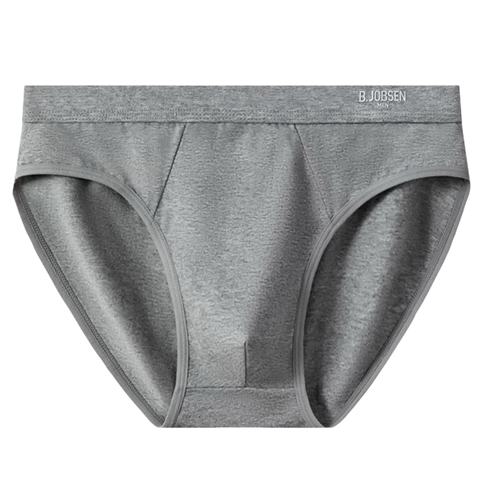 Bpyeka Men's Stretch Cotton Briefs, Soft and Comfortable Underwear, L ...
