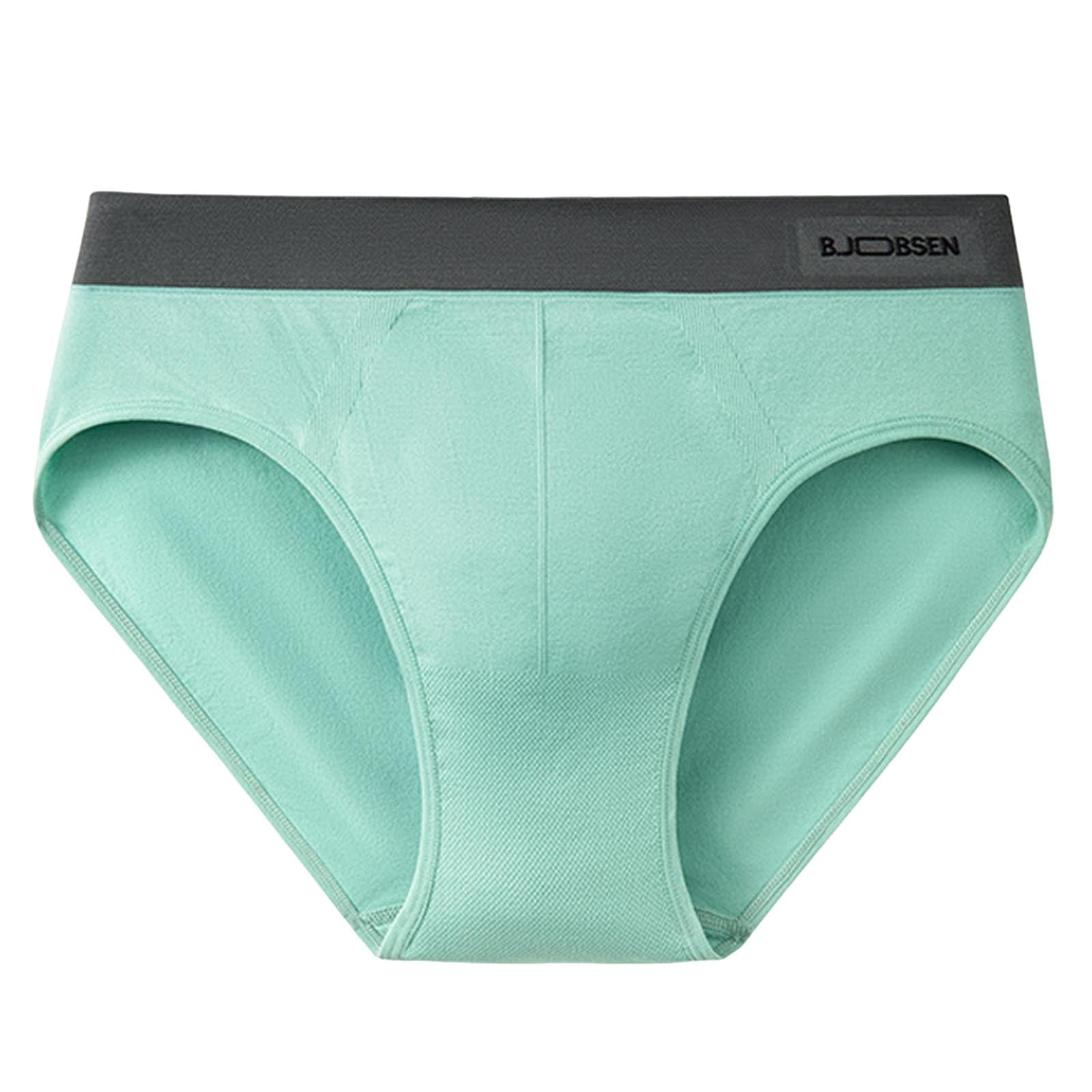 Bpyeka Men's Stretch Cotton Briefs, Soft and Comfortable Underwear, M ...